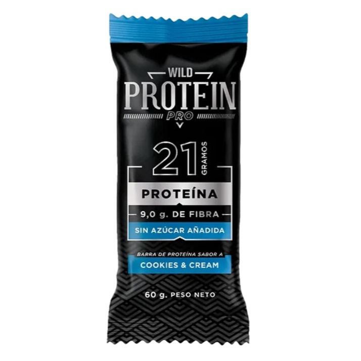 Barrita Wild Protein Pro Cookies & Cream 60g – Gym Up Store